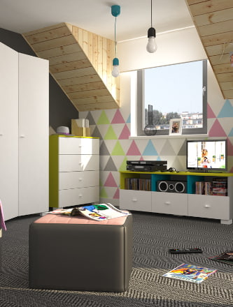 Balti rašomieji stalai - Meblik