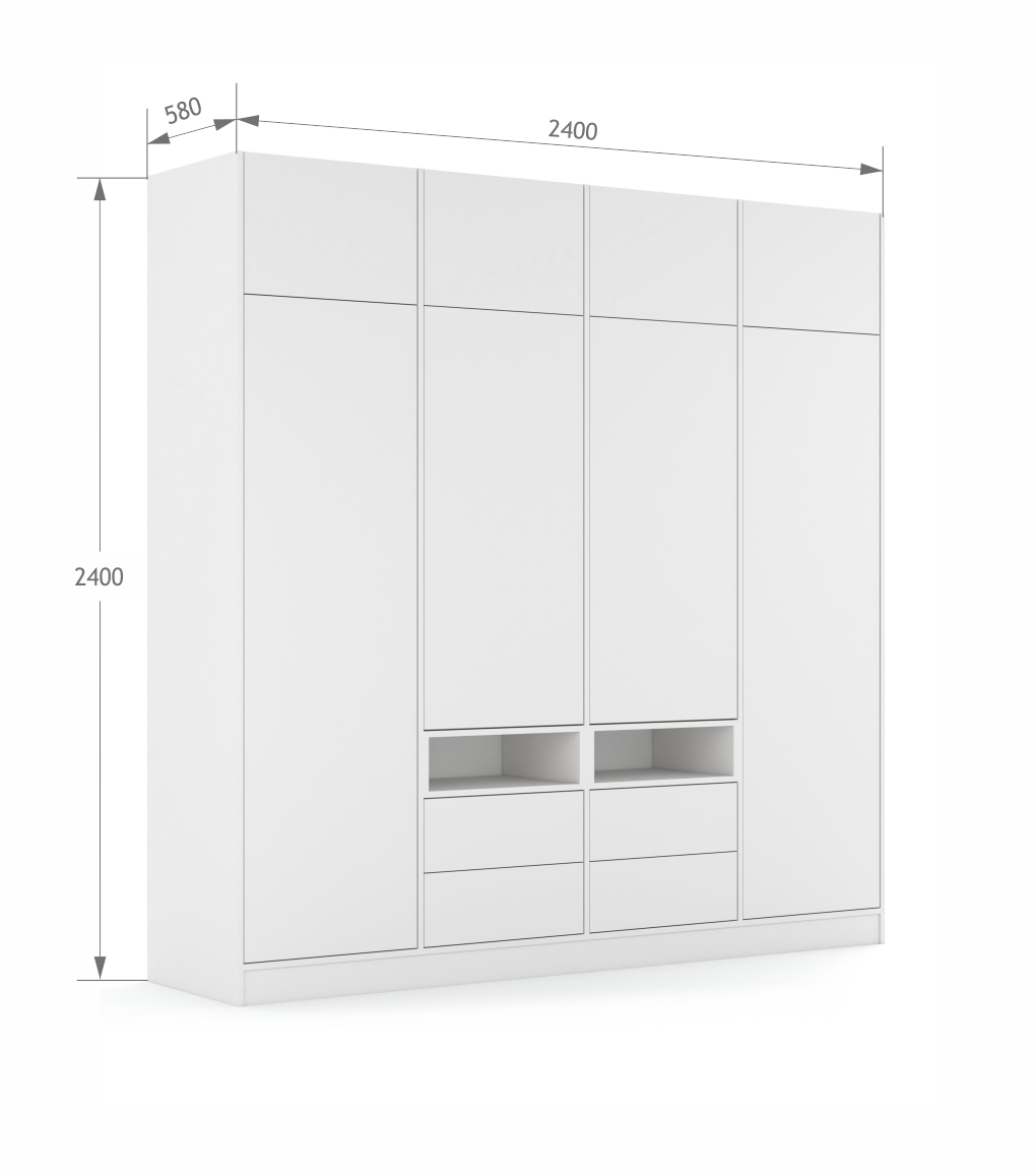 Spinta 240-4-60/240 North - Meblik